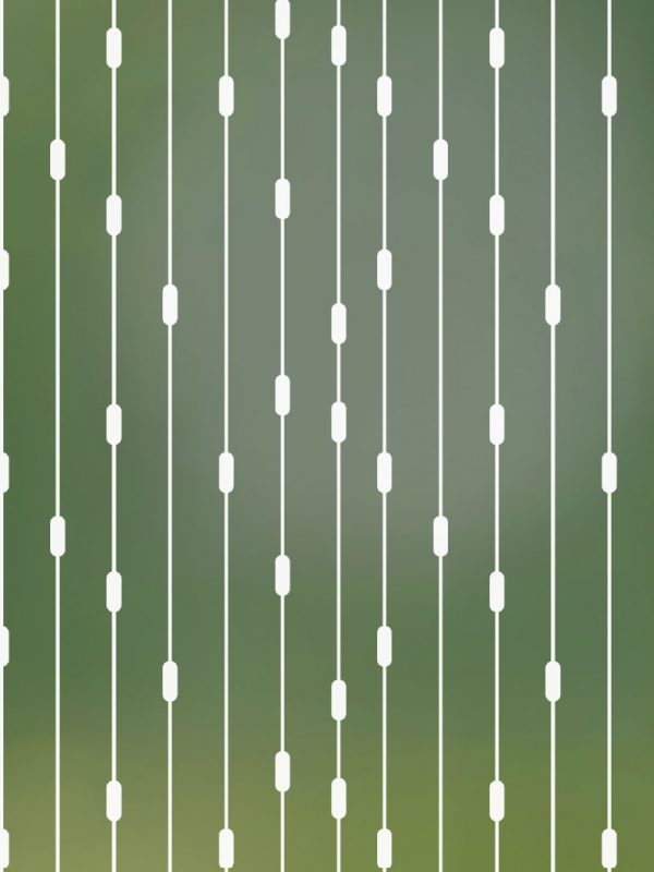 Radial Round Patterned Frosted Privacy Window Film | Modern Window Film