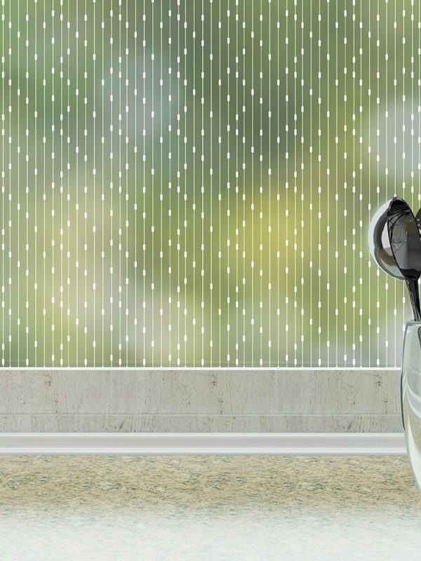 Radiant Geometric Patterned Privacy Window Film | Modern Window Film